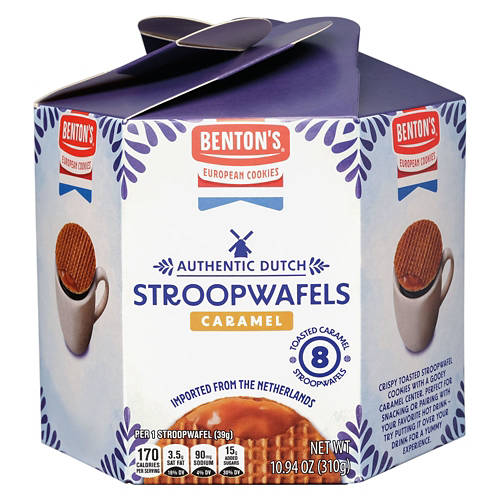 Benton's Caramel Stroopwafels Cookies, 10.94 oz